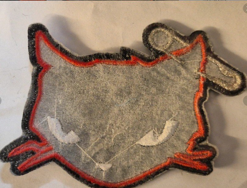 Ny/oanvänd Vintage,retro, patch katt 1990-tal | Köp på Tradera (734376547)