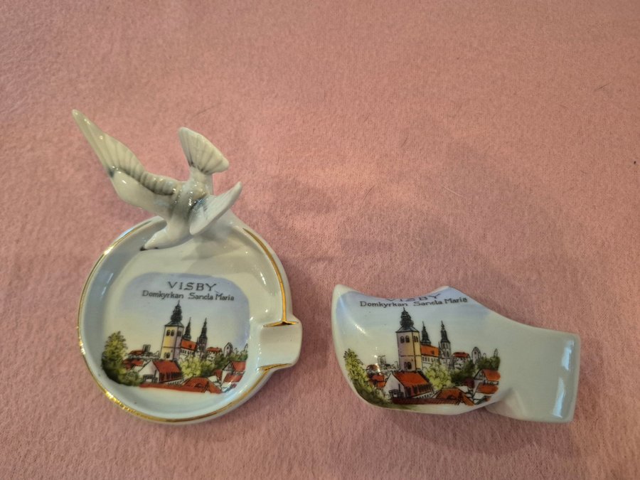 Visby Askfat och Träsko prydnad souvenir | Köp på Tradera (712873271)