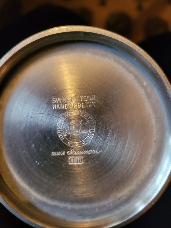 Scandia Tenn & Svenskt Tenn snapsglas | Köp på Tradera (699201216)