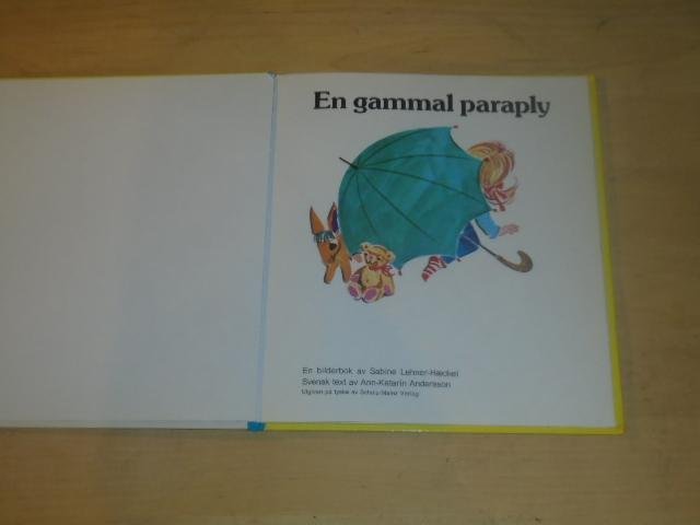 EN GAMMAL PARAPLY - svensk text av Anna-Katrin .. | Köp på Tradera ...