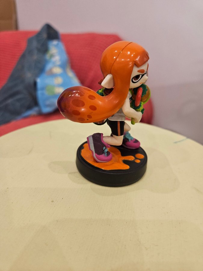Splatoon Amiibo - Inkling Girl Orange | Köp på Tradera (695334514)