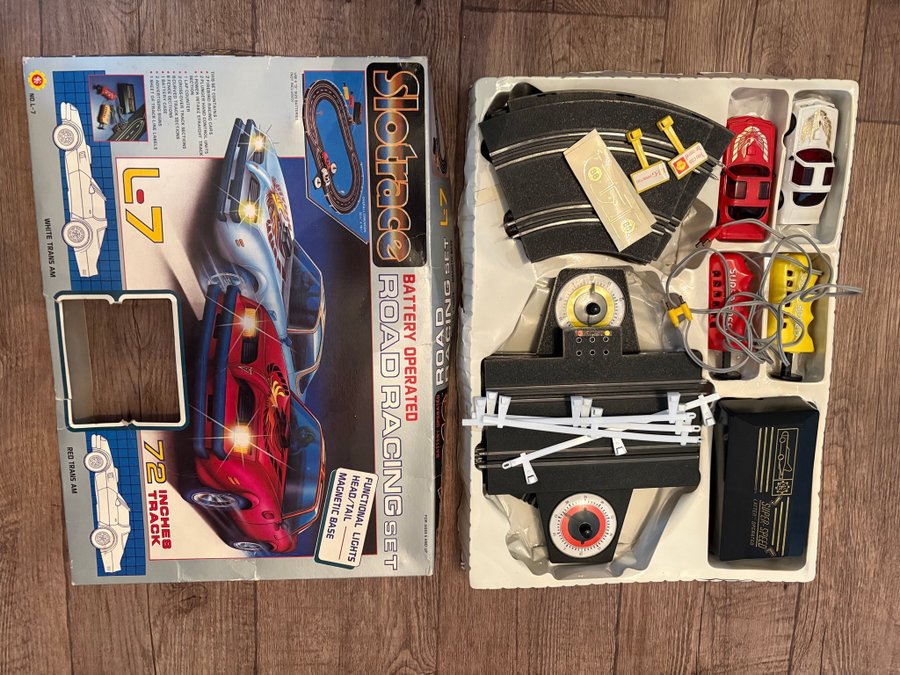 RETRO VINTAGE BILBANA: SUPER-SPEED CRATE SLOTRA.. | Köp på Tradera ...