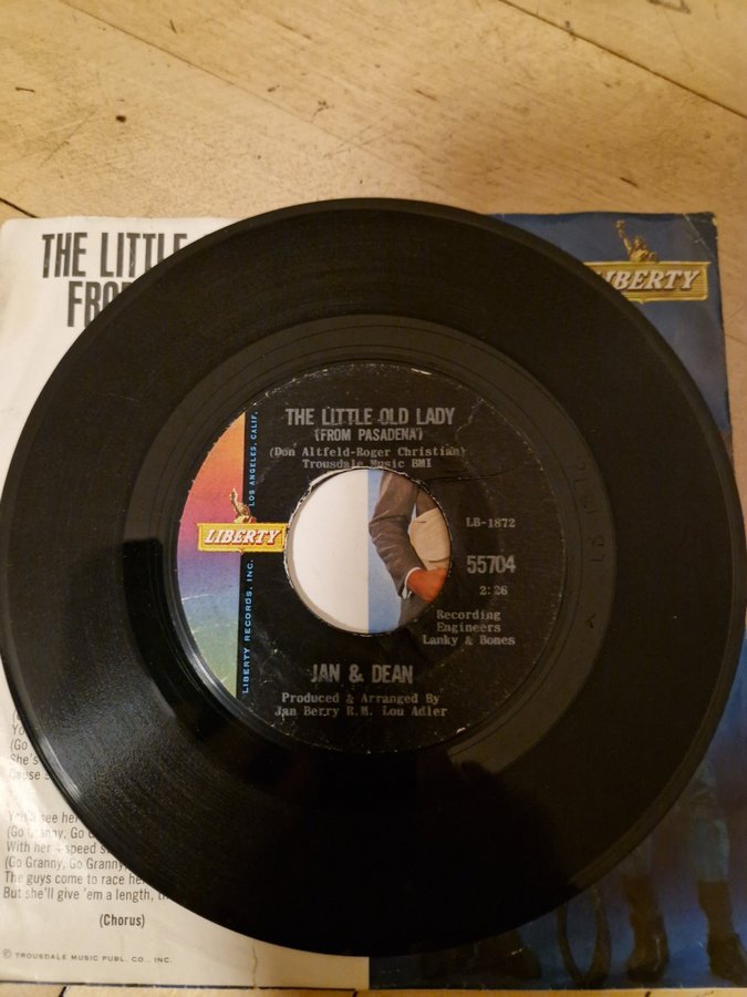 The Little Old Lady From Pasadena/My mighty GTO.. | Köp på Tradera ...