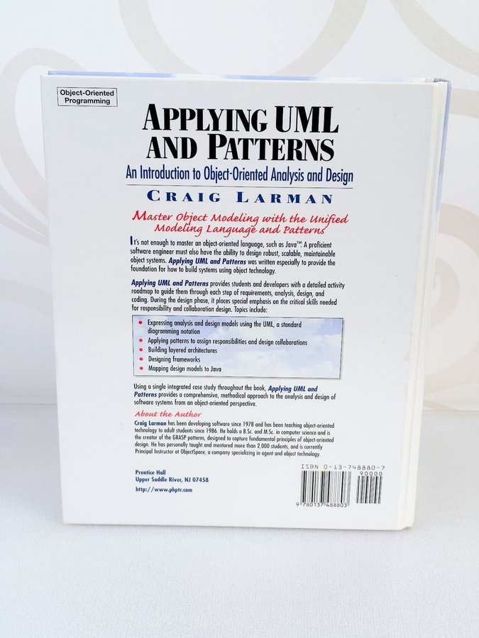 Applying UML and Patterns: An Introduction to O.. | Köp på Tradera ...