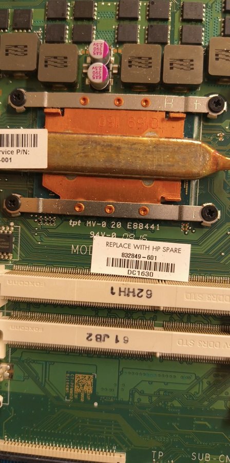 HP Pavilion Moderkort | Köp på Tradera (710978241)