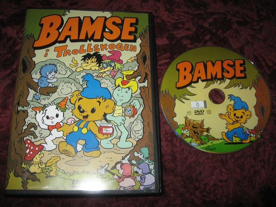 BAMSE I TROLLSKOGEN (SVENSKT TAL) DVD