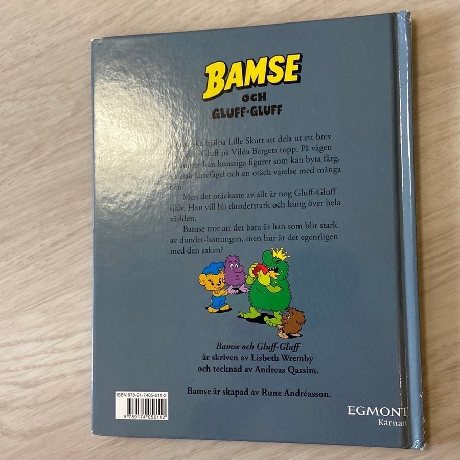 Se produkter som liknar Bamse och Gluff-Gluff av Lisb.. på Tradera ...