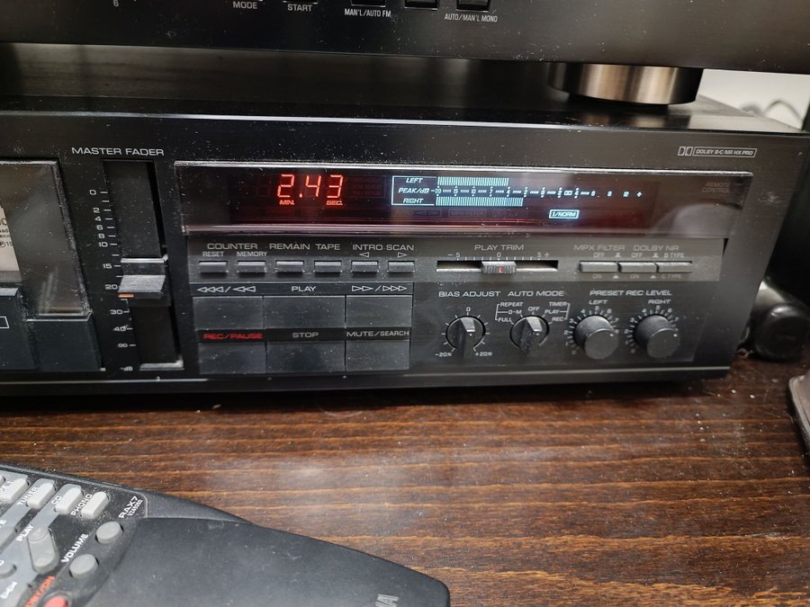 Yamaha RX-396RDS Receiver och KX-500 Kassettban.. | Köp på Tradera ...