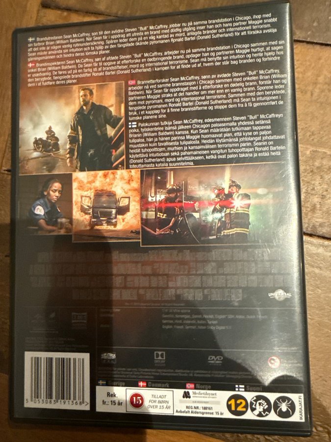 Backdraft 2, joe anderson, william baldwin, don.. | Köp på Tradera ...