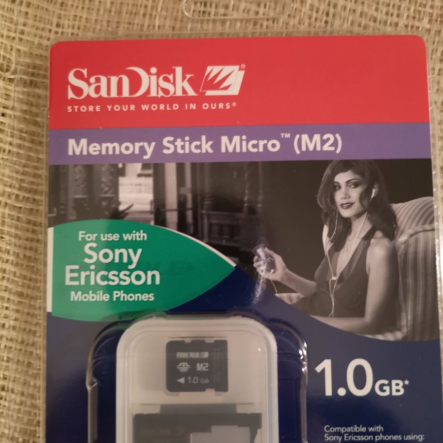 SanDisk Memory Stick Micro (M2) | Köp på Tradera (713173087)