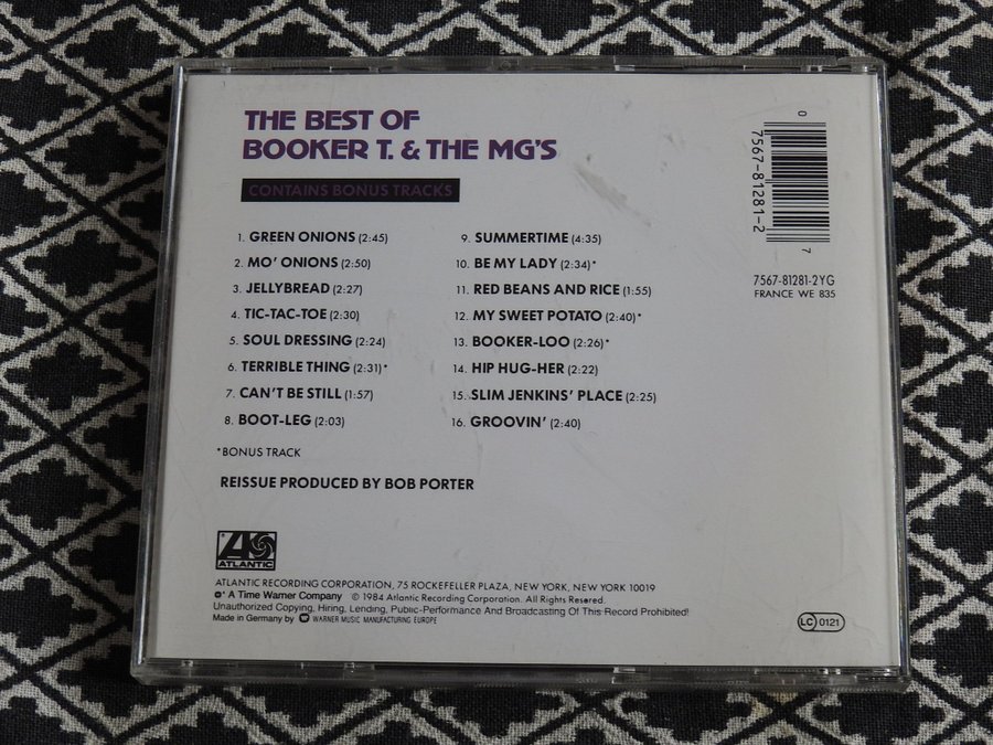 The Best of Booker T. & The MG's CD | Köp på Tradera (694789940)