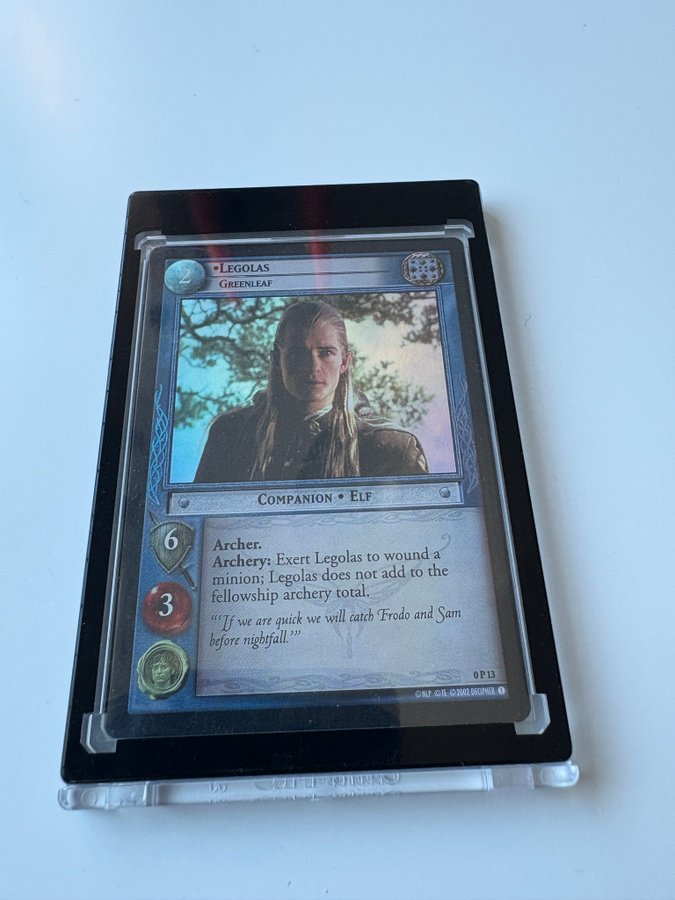 Lord of the Rings TCG - Legolas Greenleaf vintage | Köp på Tradera ...