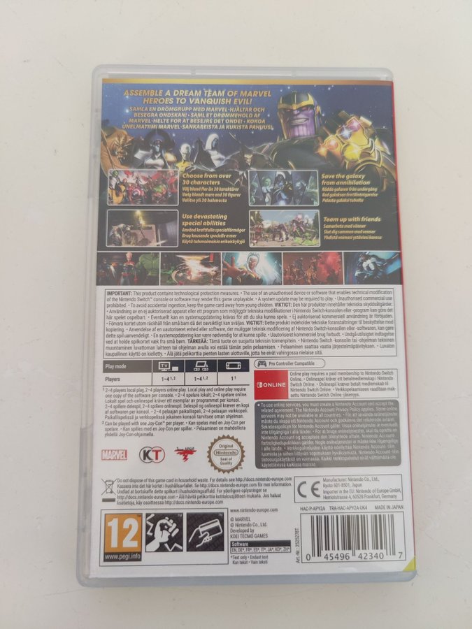 Marvel Ultimate Alliance 3: The Black Order - N.. | Köp på Tradera ...