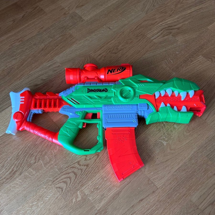 Nerf DinoSquad Rex-Rampage | Köp på Tradera (694295863)