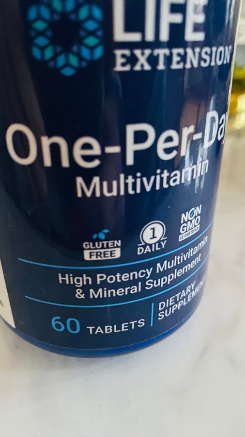 Life Extension One-Per-Day Multivitamin | Köp på Tradera (711359556)