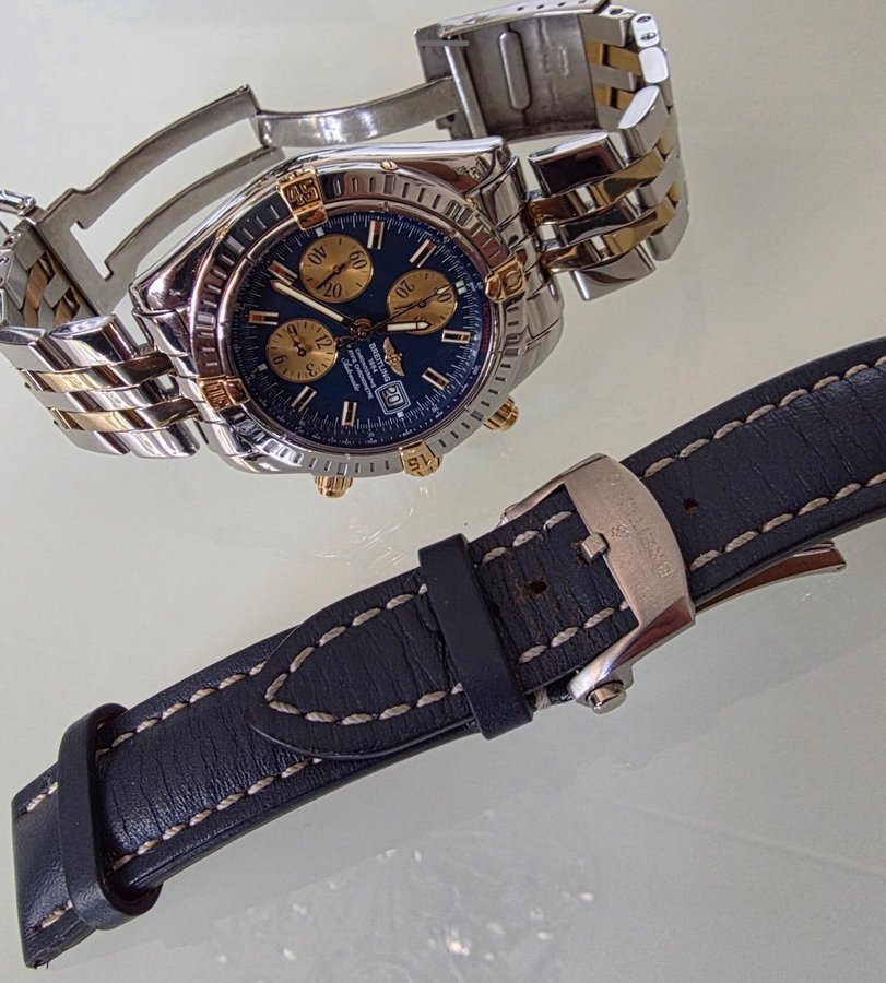 Breitling Chronomat Evolution Automatisk Kronog.. | Köp på Tradera ...