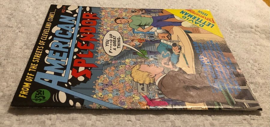 American Splendor # 14 Harvey Pekar David Lette.. | Köp på Tradera ...