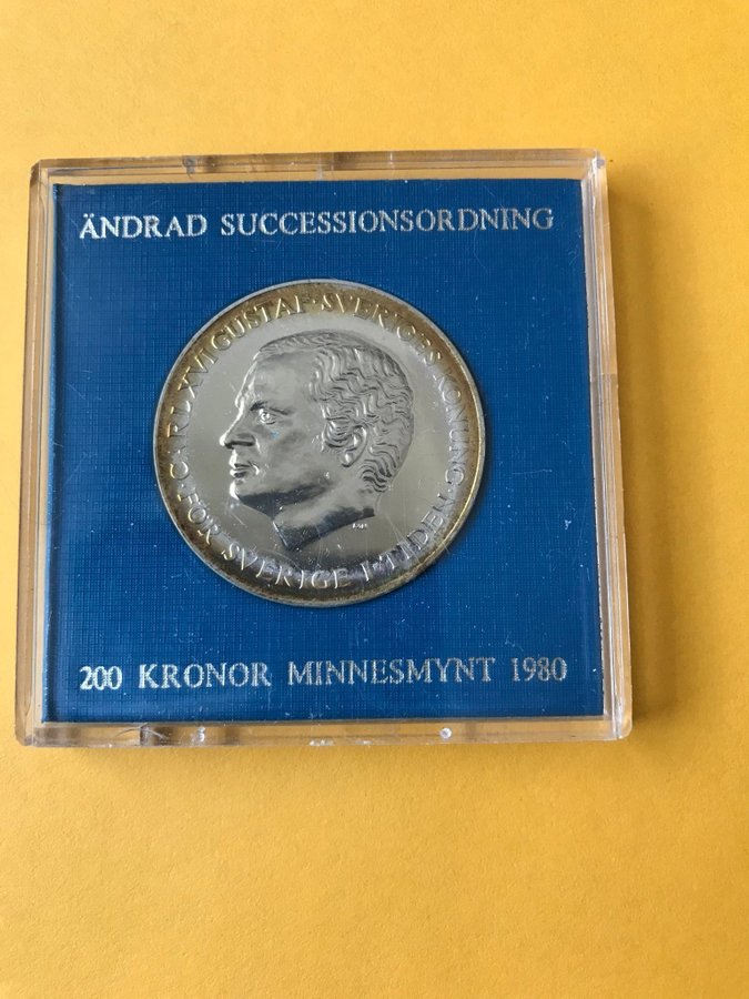 Se produkter som liknar 200 Kronor Minnesmynt 1980 - .. på Tradera (693046058)
