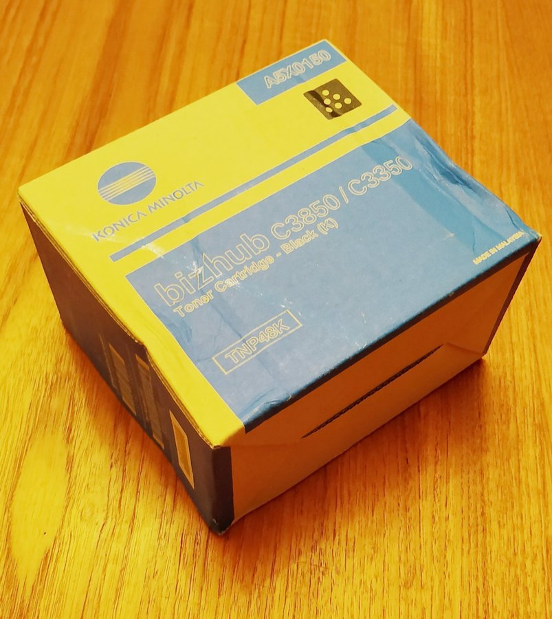 Lasertoner Konica Minolta TNP48K A5X0150 - svart | Köp på Tradera ...