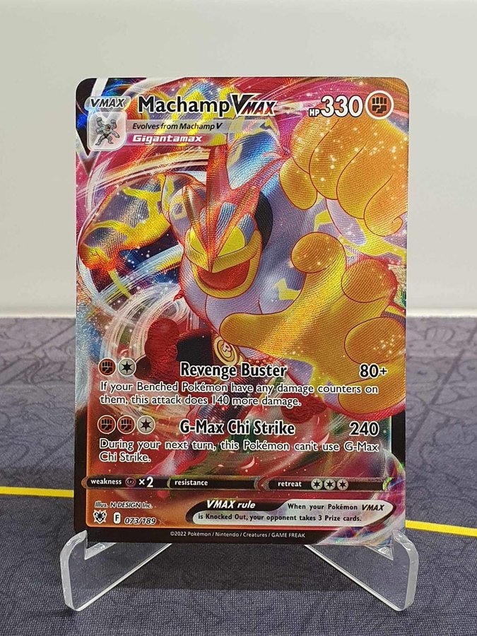 MACHAMP VMAX 073/189 - Ultra Rare Full Art - As.. | Köp på Tradera ...