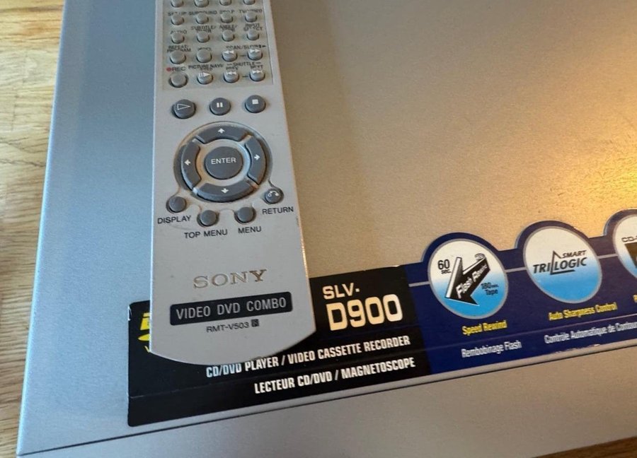 Sony SLV-D900 DVD/VHS-kombination Hi-Fi Stereo .. | Köp på Tradera (695572416)