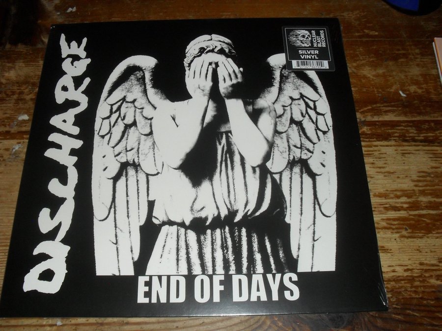 Discharge - End of Days - Silver Vinyl LP | Köp på Tradera (712336528)