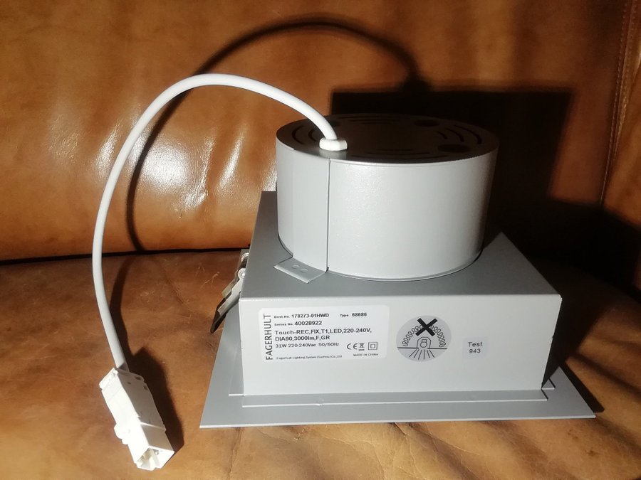 2st LED downlight spotlight lampa Fagerhult Tou.. | Köp på Tradera ...