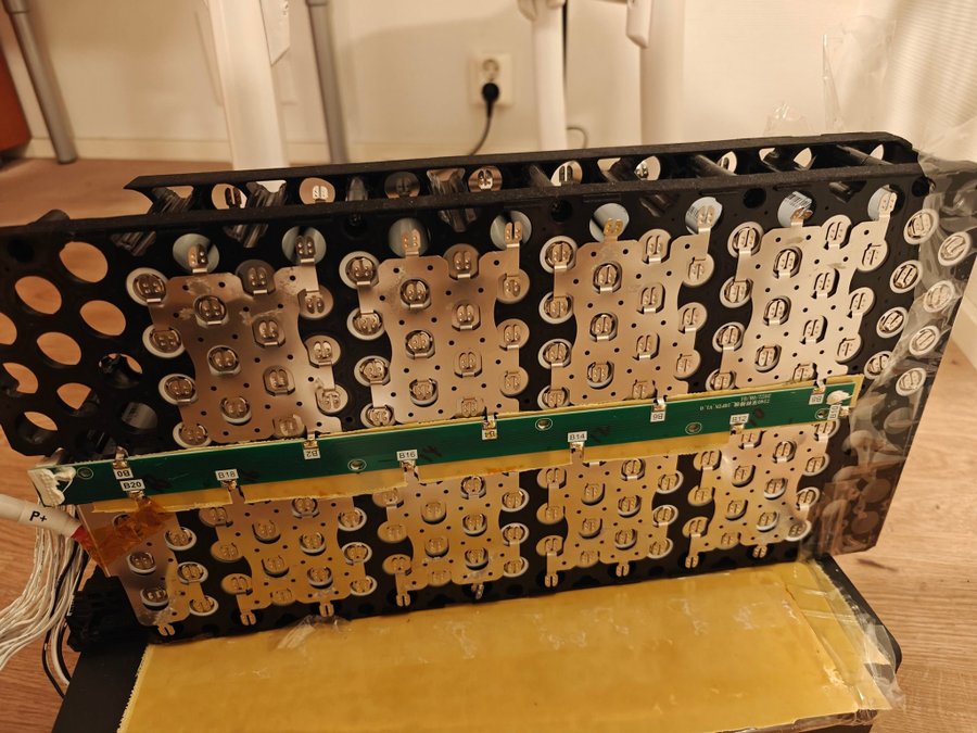 Lithium batteripaket med 21700 celler, 17-serie.. | Köp på Tradera ...