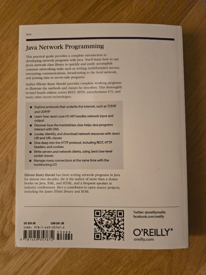 Java Network Programming - Elliotte Rusty Harol.. | Köp på Tradera (710745575)