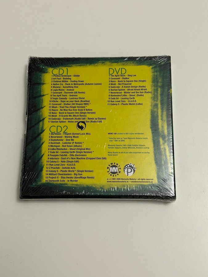 Get Electrofied! 2CD + DVD Memento Materia NY! .. | Köp på Tradera ...