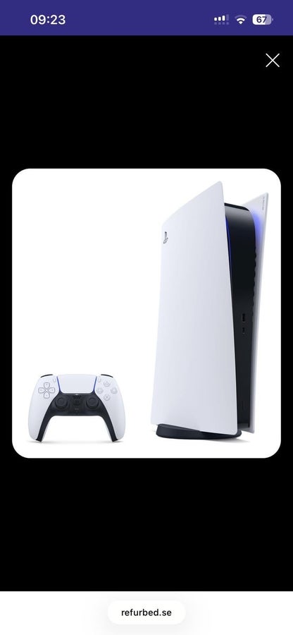 Sony Playstation 5 med handkontroll och FIFA 23 | Köp på Tradera ...
