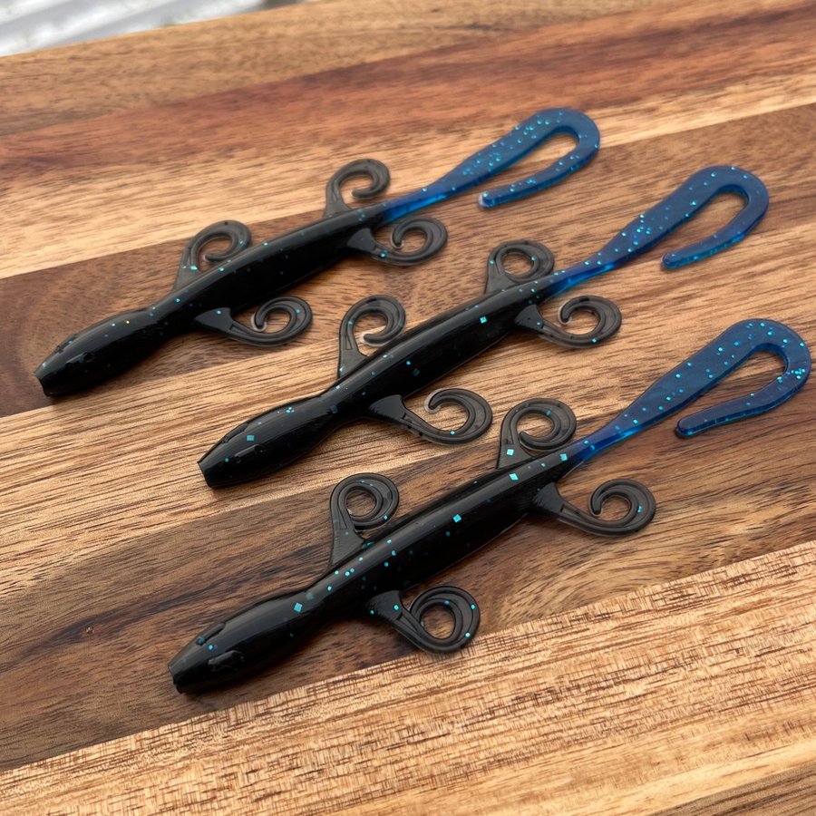 3-pack Lizard 15cm (med svansen utfälld), hemma.. | Köp på Tradera ...