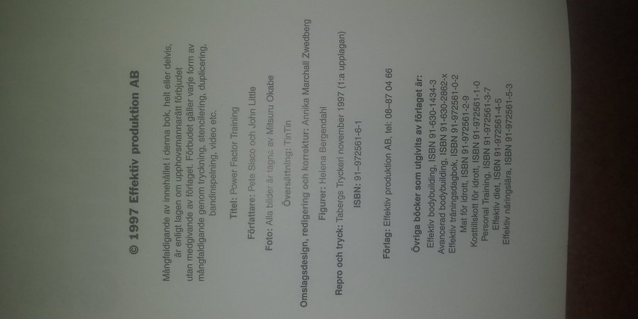 Power Factor Training av Pete Sisco och John Li.. | Köp på Tradera ...