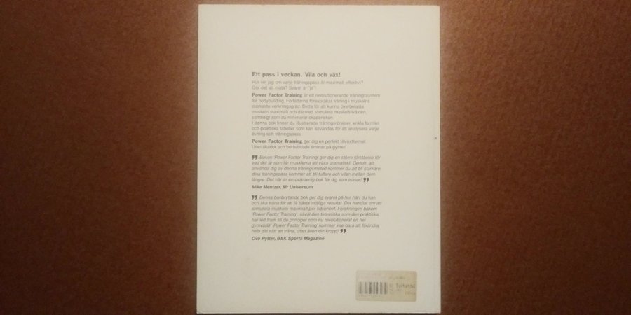 Power Factor Training av Pete Sisco och John Li.. | Köp på Tradera ...