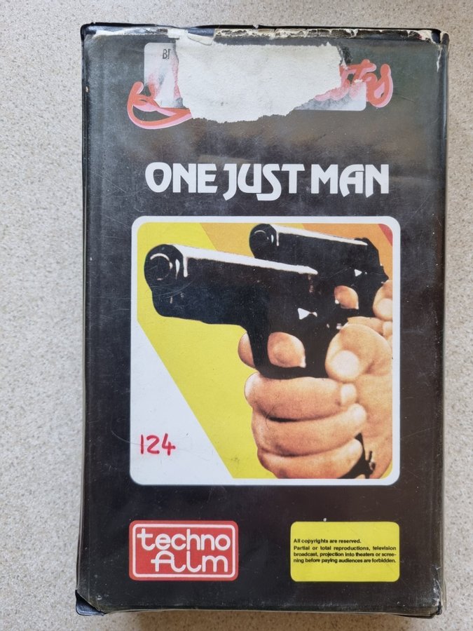 One Just Man (Tomas Milian) KULTRULLE! VERY RAR.. | Köp på Tradera ...