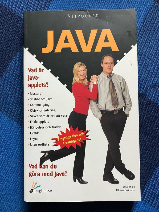 Java Lättpocket av Jesper Ek och Ulrika Eriksson | Köp på Tradera ...