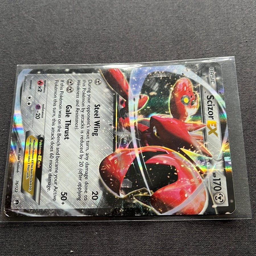 Scizor-EX 76/122 BREAKpoint Pokemonkort | Köp på Tradera (734383991)