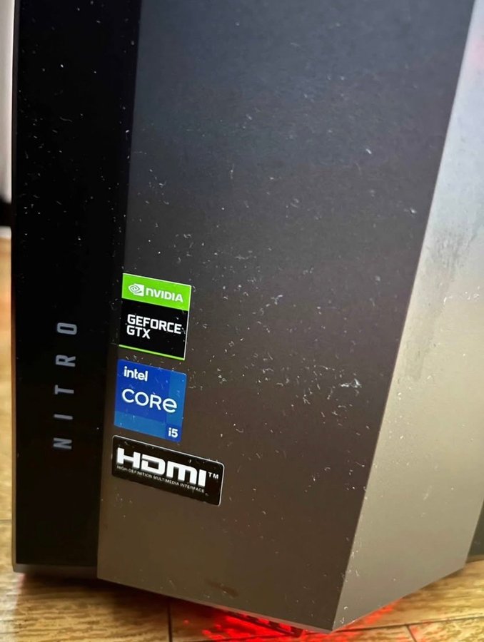 Gaming setup Acer Nitro 12gth GTX 1650 | Köp på Tradera (713660679)