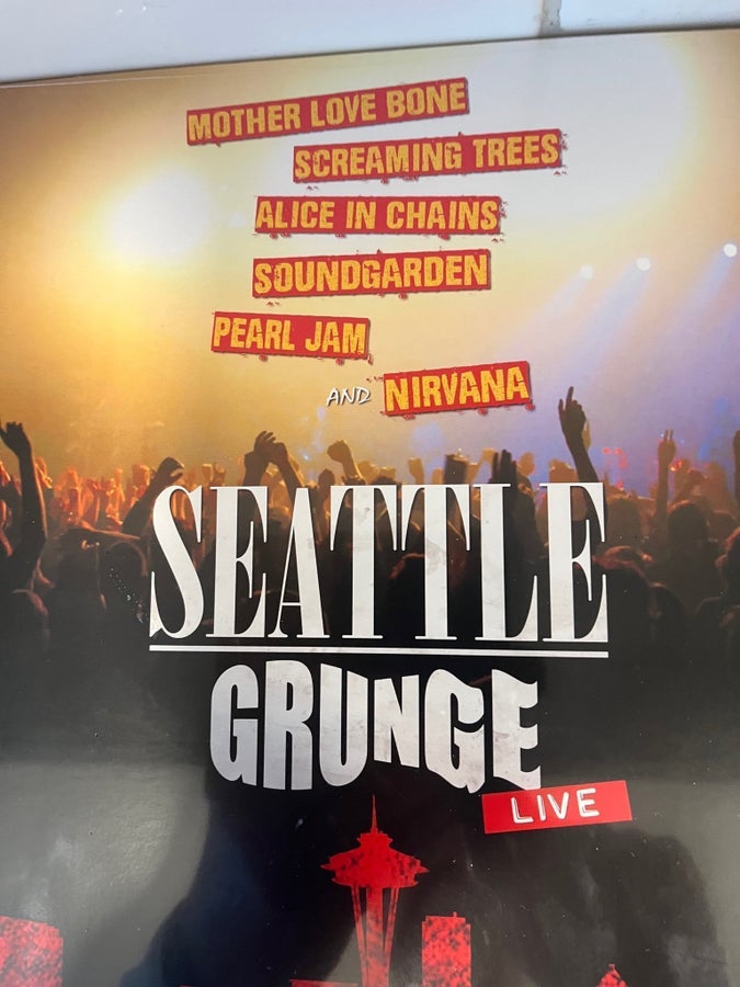 VARIOUS – SEATTLE GRUNGE LIVE / HELT NY INPLAST.. | Köp på Tradera ...