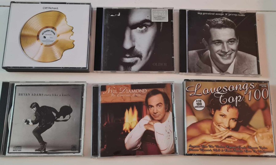 Musik 10CD-skivor- : Cliff Richard, George Mich.. | Köp på Tradera ...