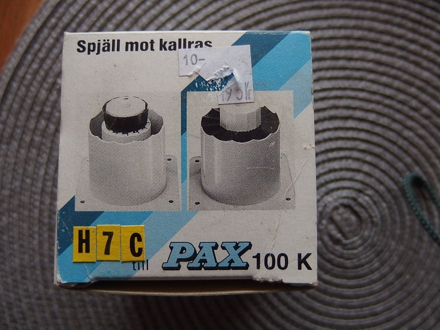 PAX 100K Spjäll mot kallras | Köp på Tradera (717359713)
