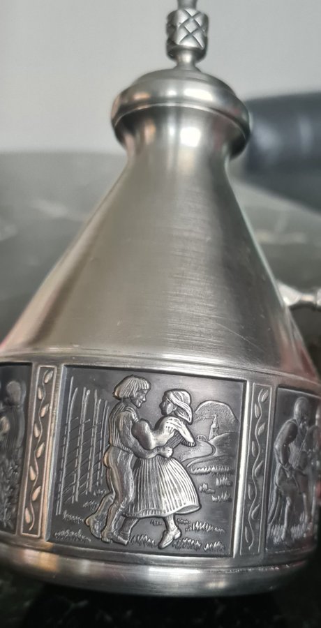 Tenn Stop Bollnäs G10 med lock och handtag - my.. | Köp på Tradera ...