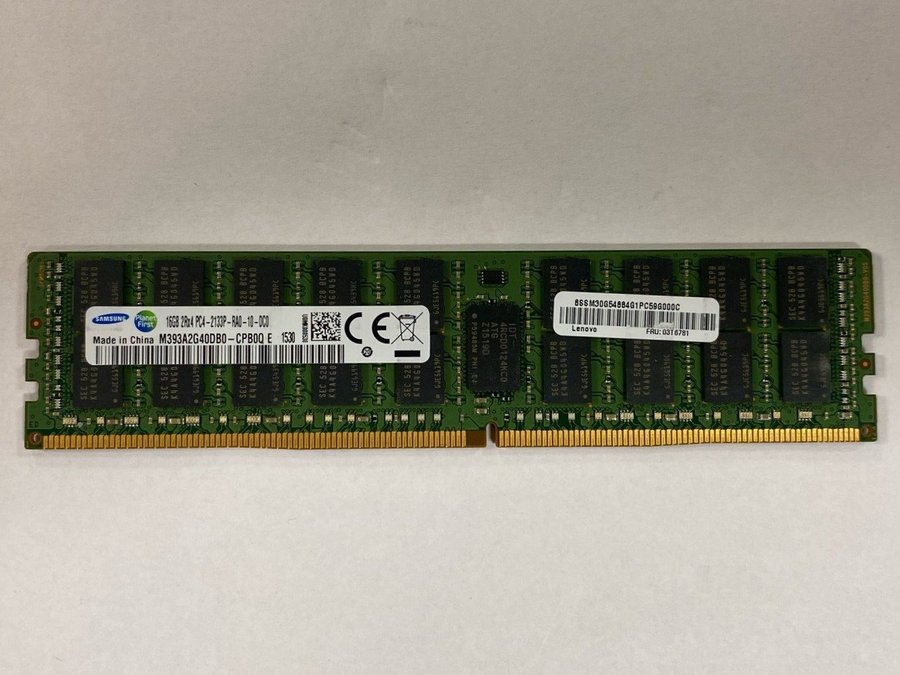 16GB DDR4 ECC Registered RDIMM – PC4-2133P Sams.. | Köp på Tradera (704769663)