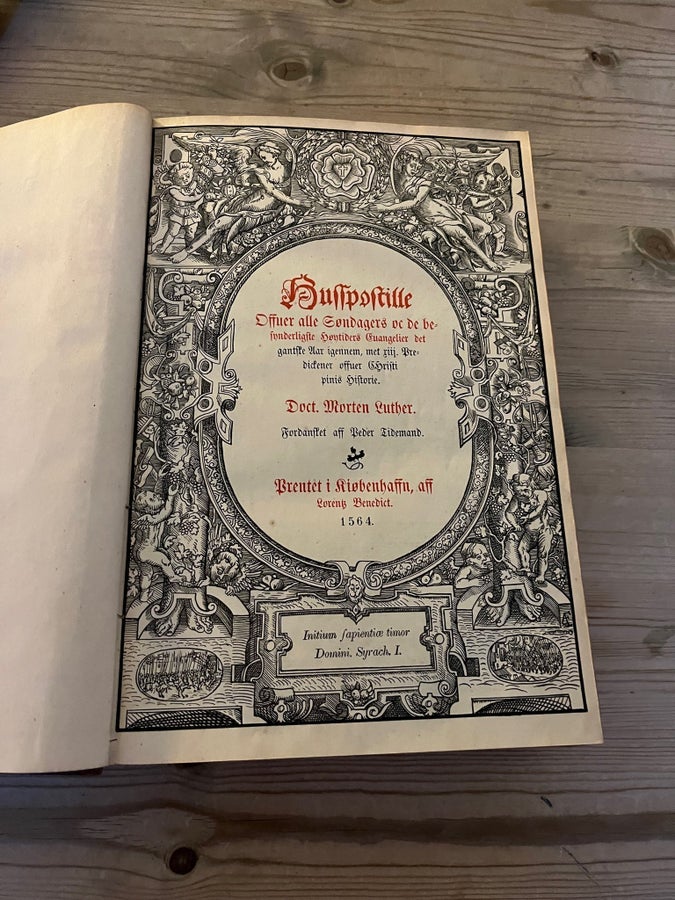 Dr. Morten Luthers Huuspostille, 1868 | Köp på Tradera (736120855)