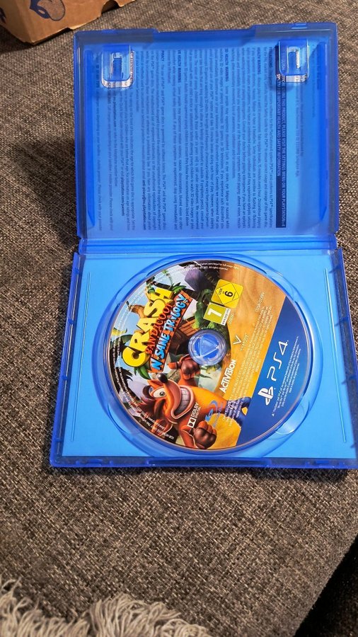 Crash Bandicoot N. Sane Trilogy - PS4/ps5 spel | Köp på Tradera (711367682)