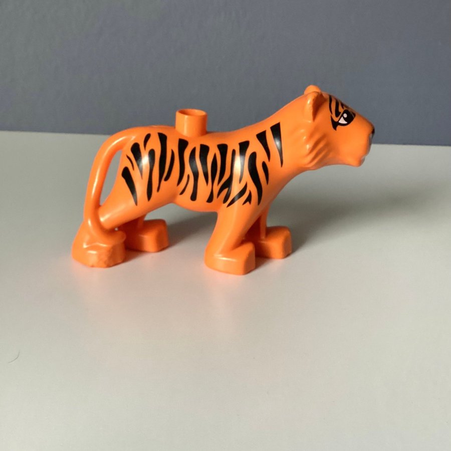 Lego Duplo Tiger Stor orange tiger Djur | Köp på Tradera (698497033)
