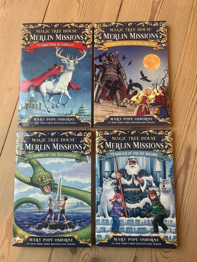 Magic Tree House Merlin Missions - Mary Pope Os.. | Köp på Tradera ...