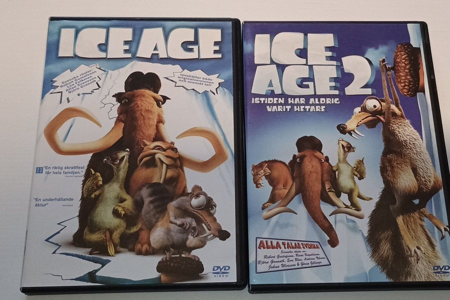 DVD-filmer: Lejonkungen, Ice Age, Frost, Free W.. | Köp på Tradera ...