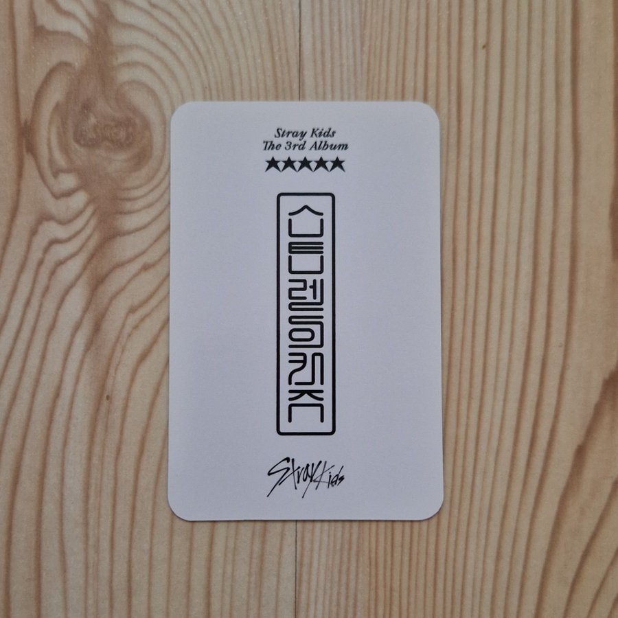 Stray Kids Han 5star photocard kpop | Köp på Tradera (713091311)