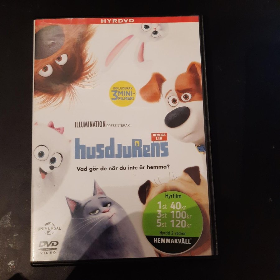 HUSDJURENS HEMLIGA LIV / DVD / SVENSKT TAL | Köp på Tradera (614071470)
